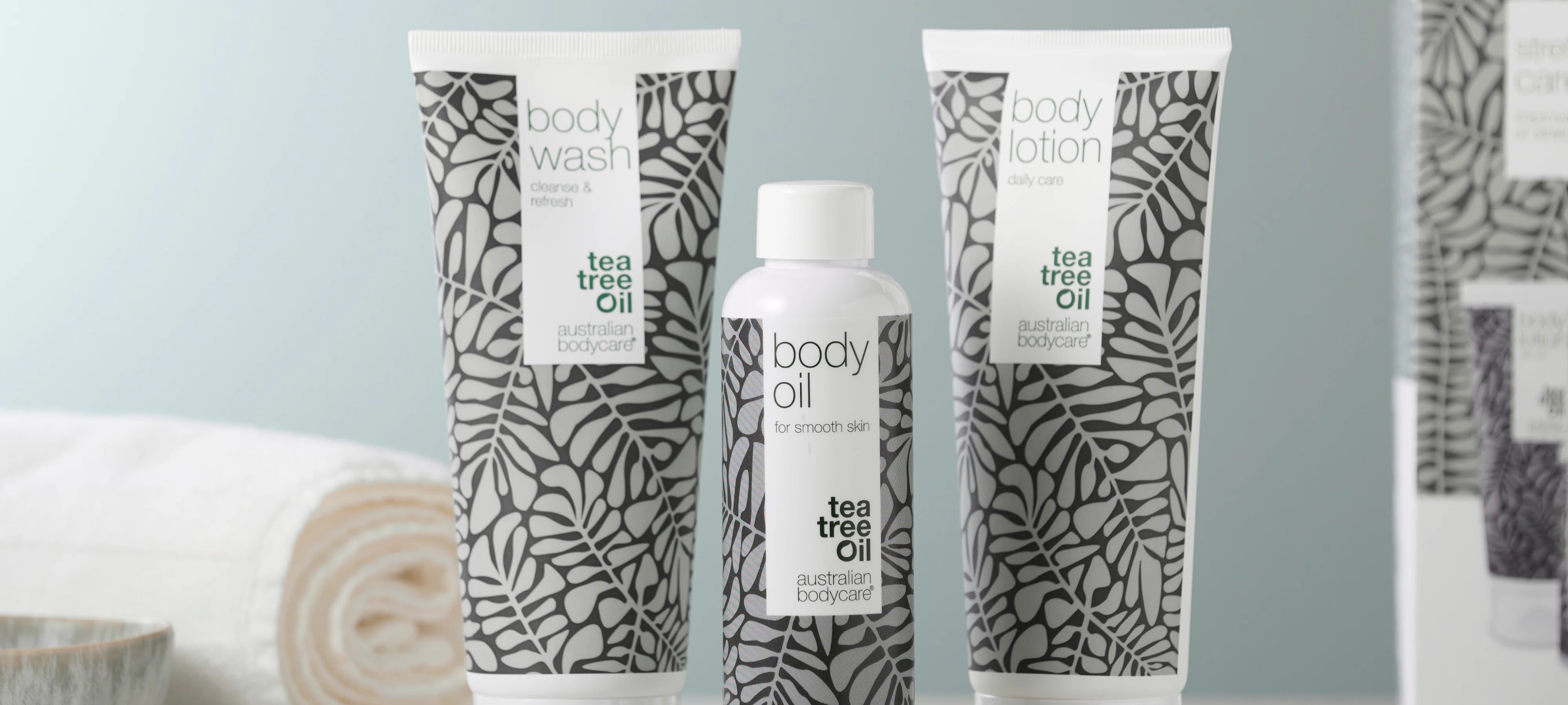 Body Products from Australian Bodycare with Natural Tea Tree Oil