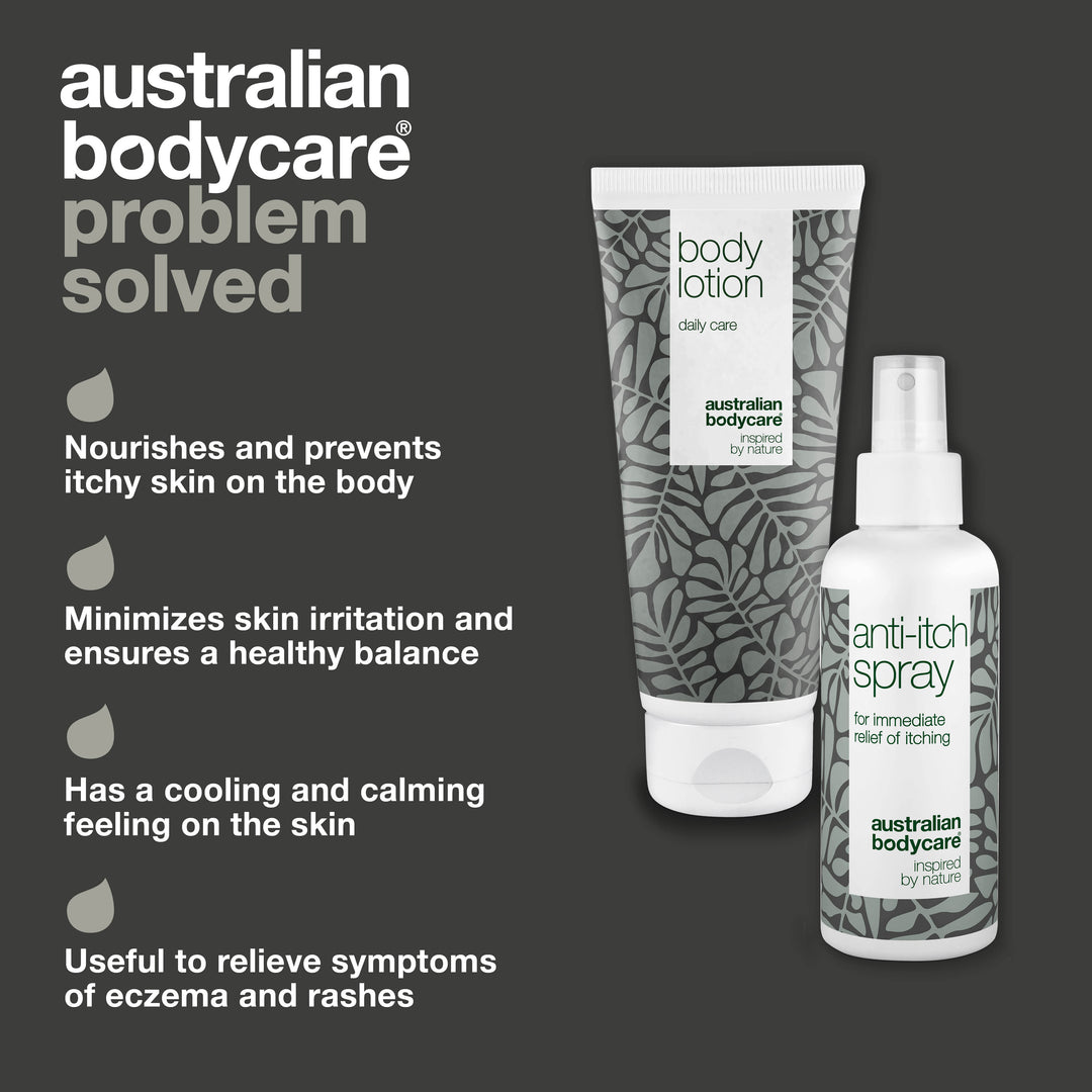 Kit for relief of itchy skin
